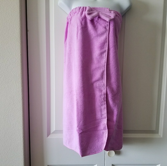 natural | Other | Microfiber Lady Wrap Spa Towel Pink Color | Poshmark